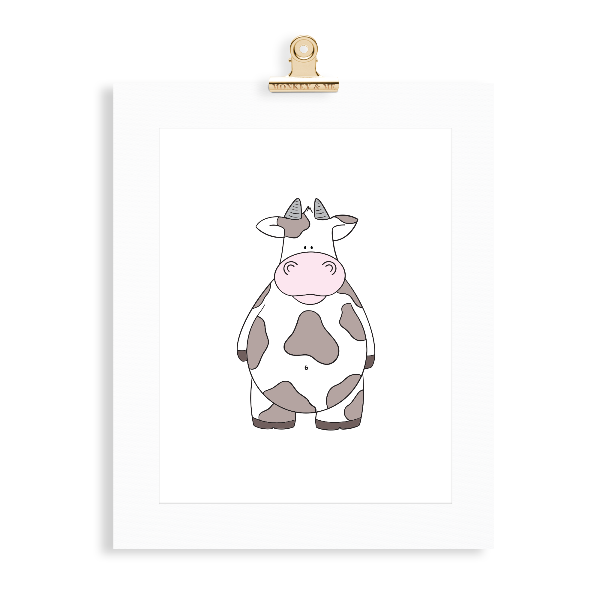 Calf Print – Monkey & Me