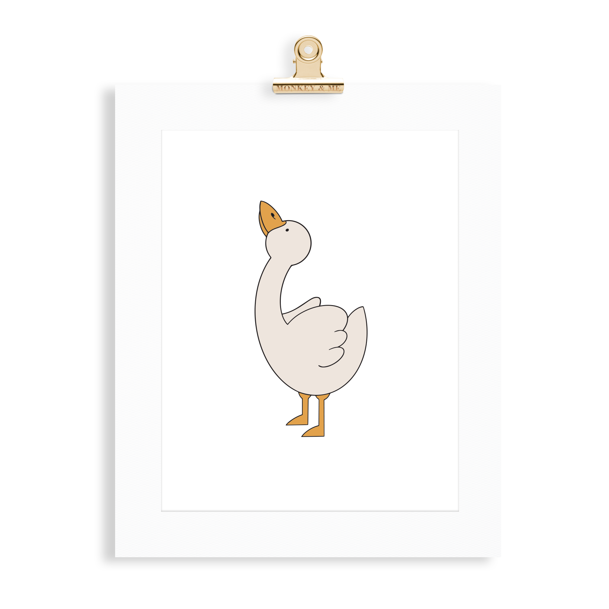 Gosling Print – Monkey & Me